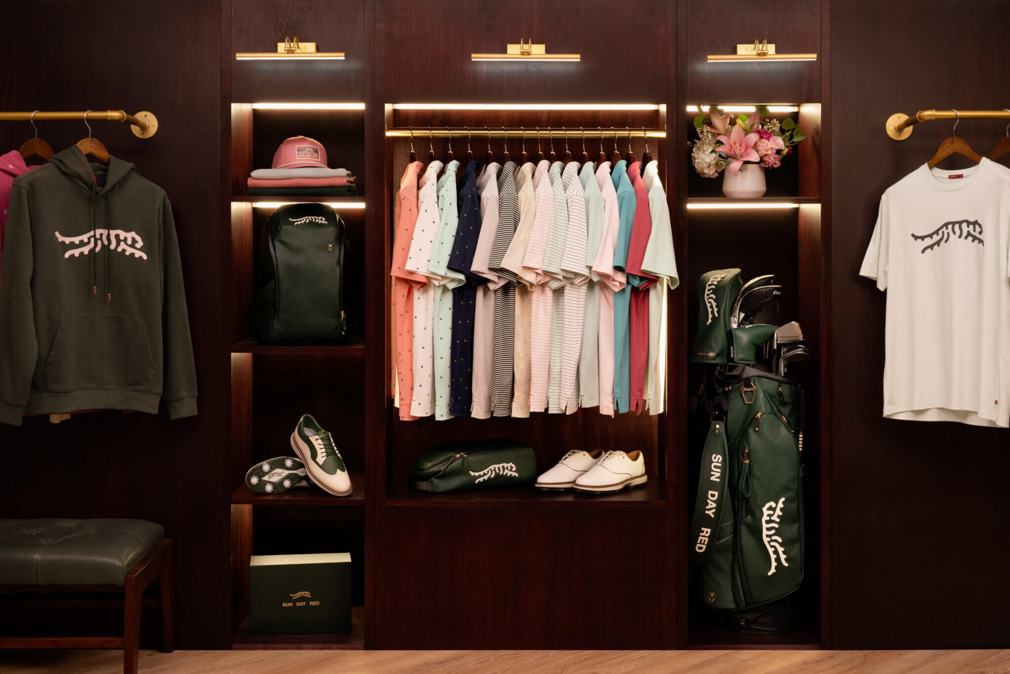 Sun Day Red Pays Tribute to The Masters with New Azalea Gold Collection